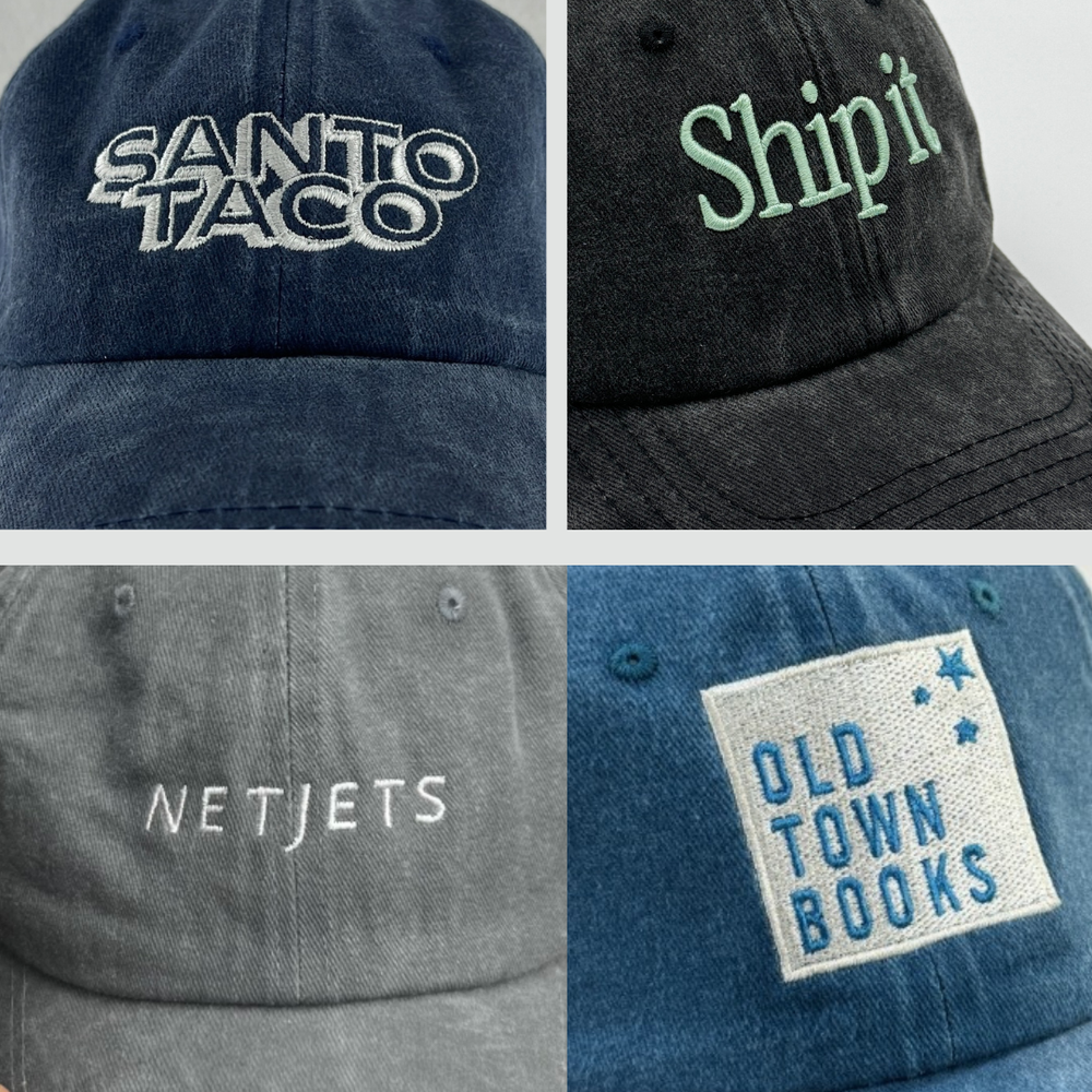 Custom Dad Hats – Lift Down